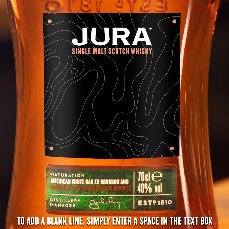 Personalise Your Jura Label – Jura South Africa